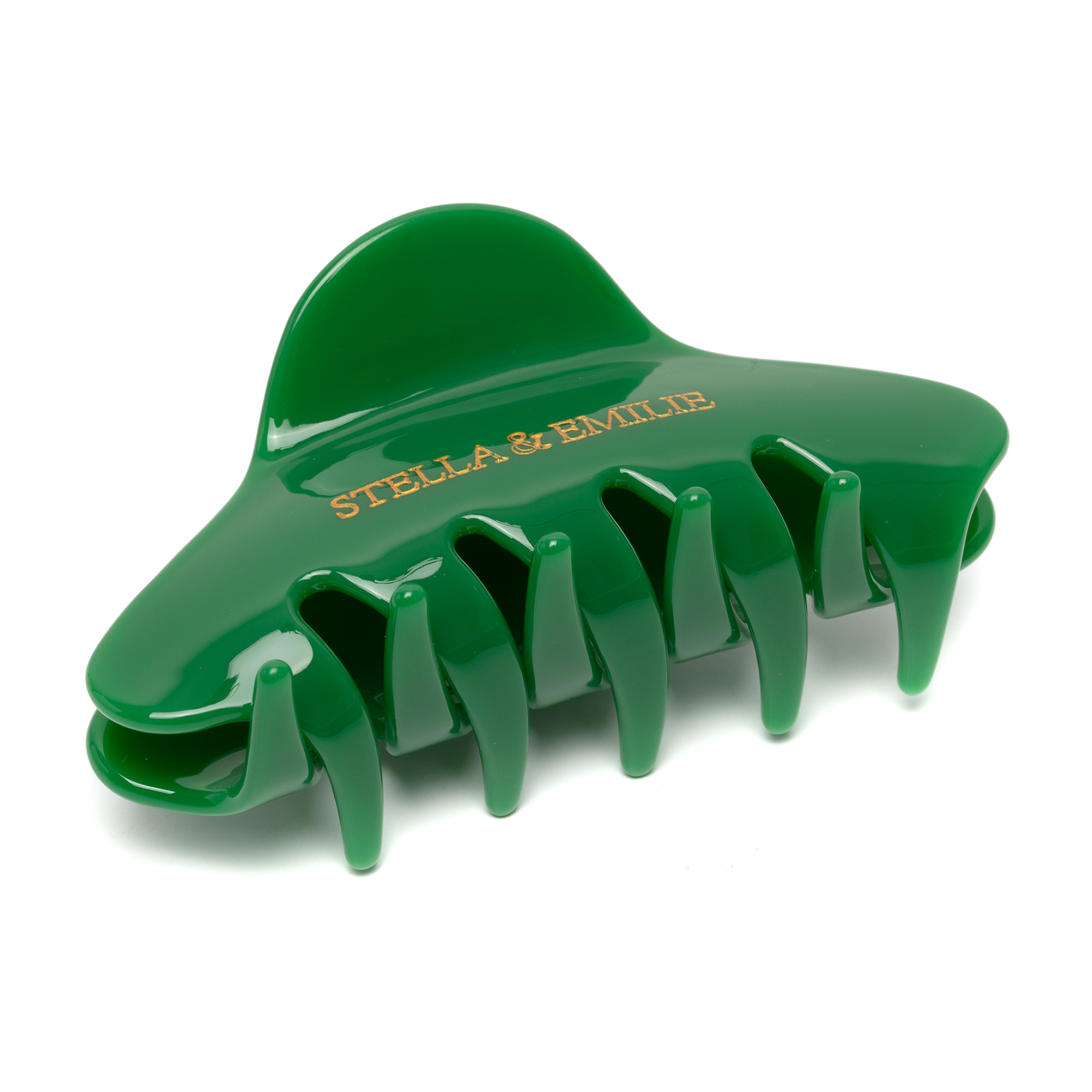 Acetate hairclip green - FACES&FACES
