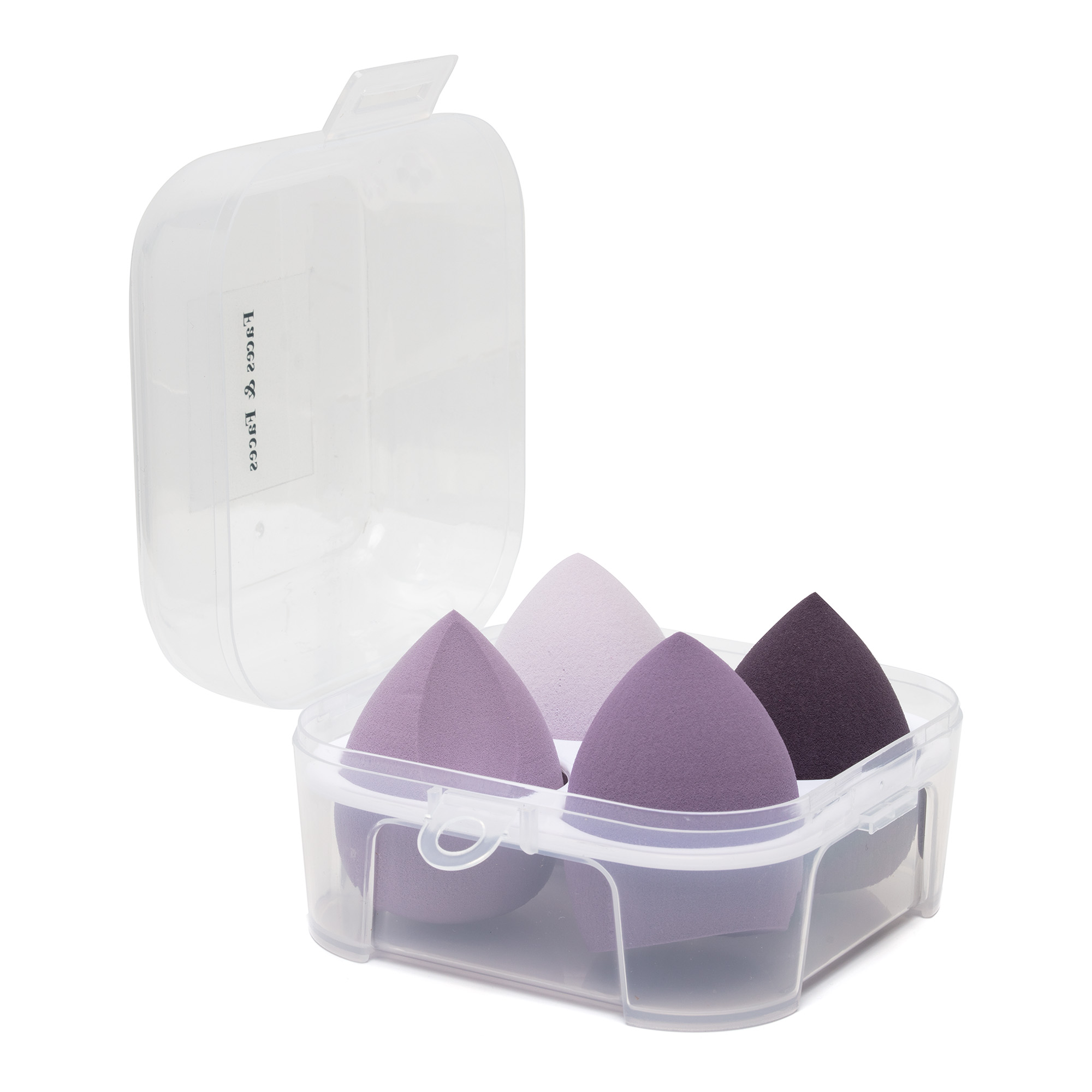 Makeup sponges set purple - FACES & FACES